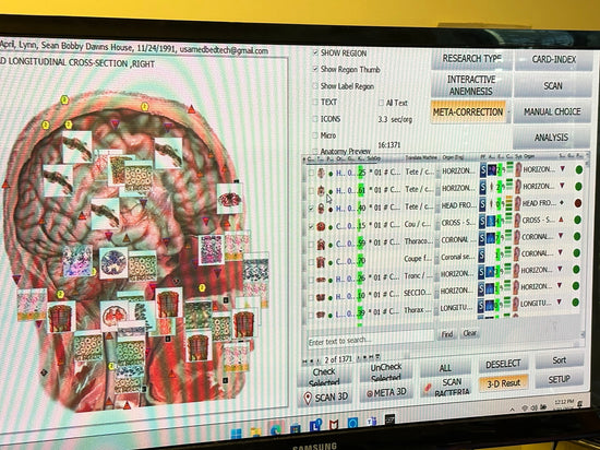 Remote Body Scan Bioscan with Hair Sample Package – USA Med Bed